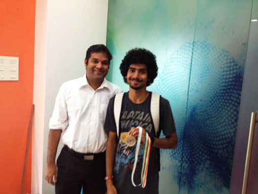 Tejas Karle won National Shooting Gold | PCACS