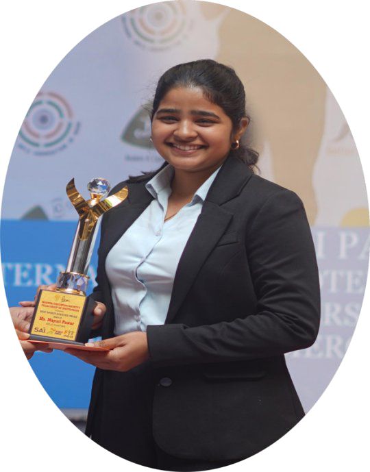 Ms. Mayuri Pawar – All India Rifle Shooting Championship - PCACS